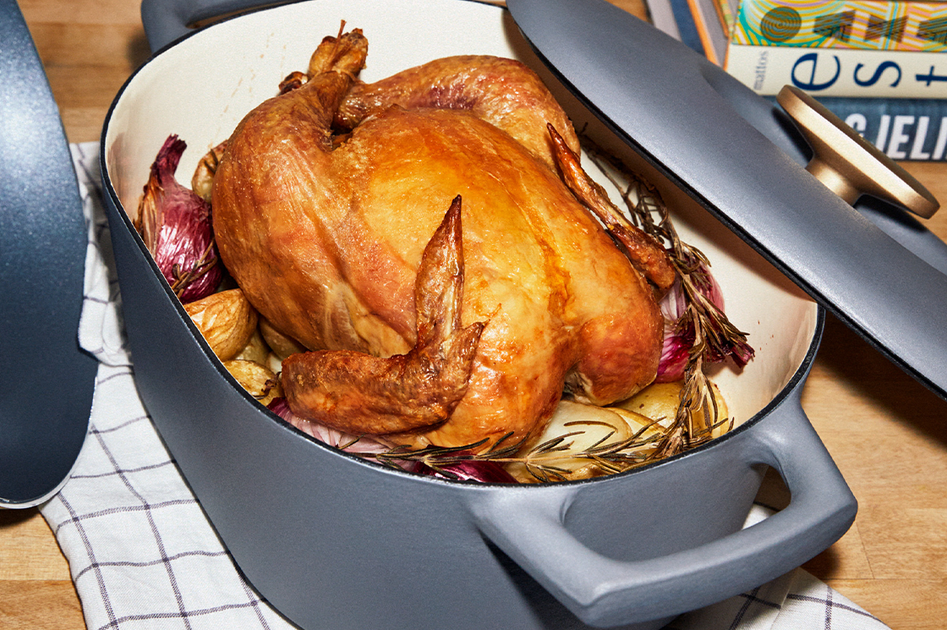 Whole Roasted Chicken with Roasted Potatoes – Beautiful™