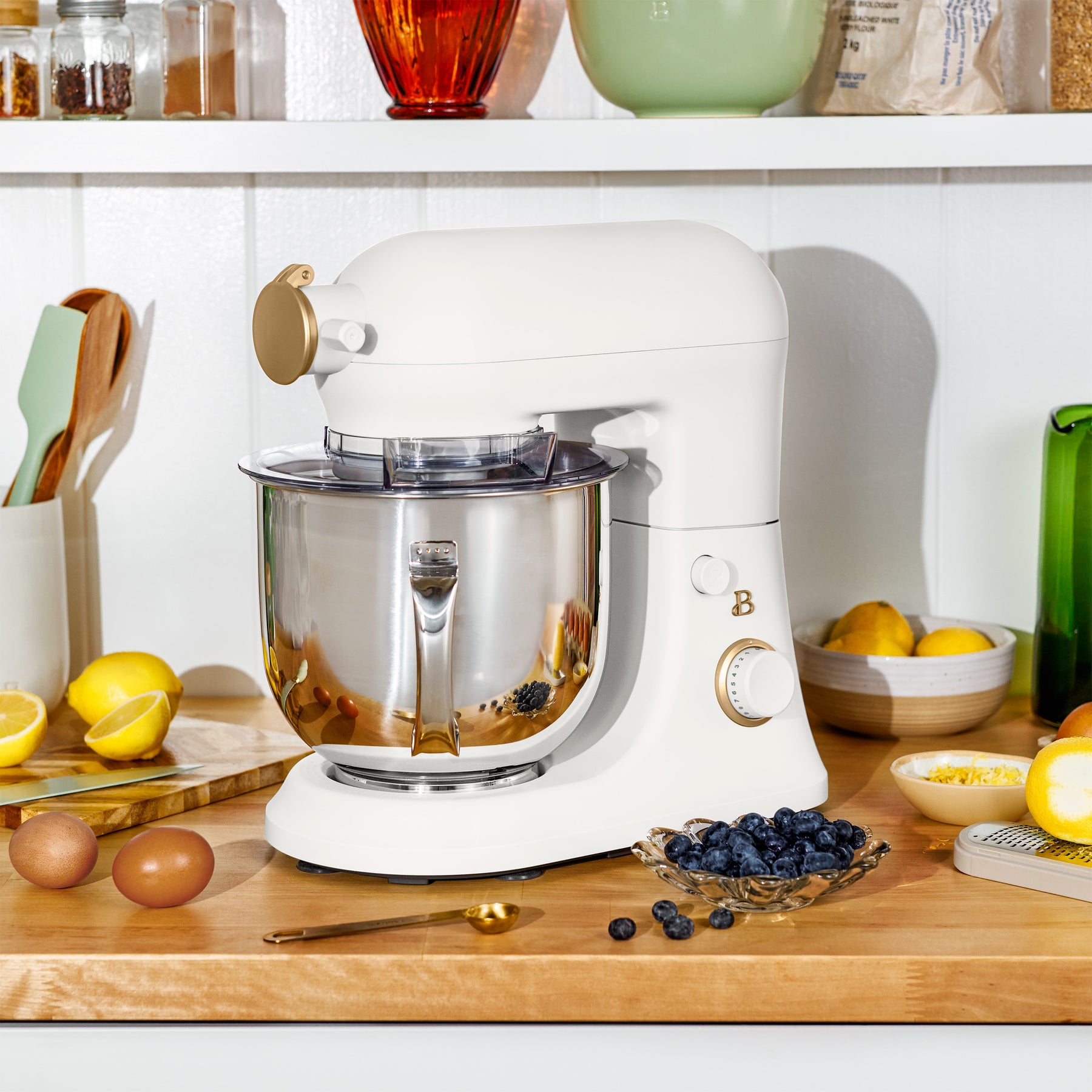 6qt Tilt-Head Stand Mixer with Attachments – Beautiful™