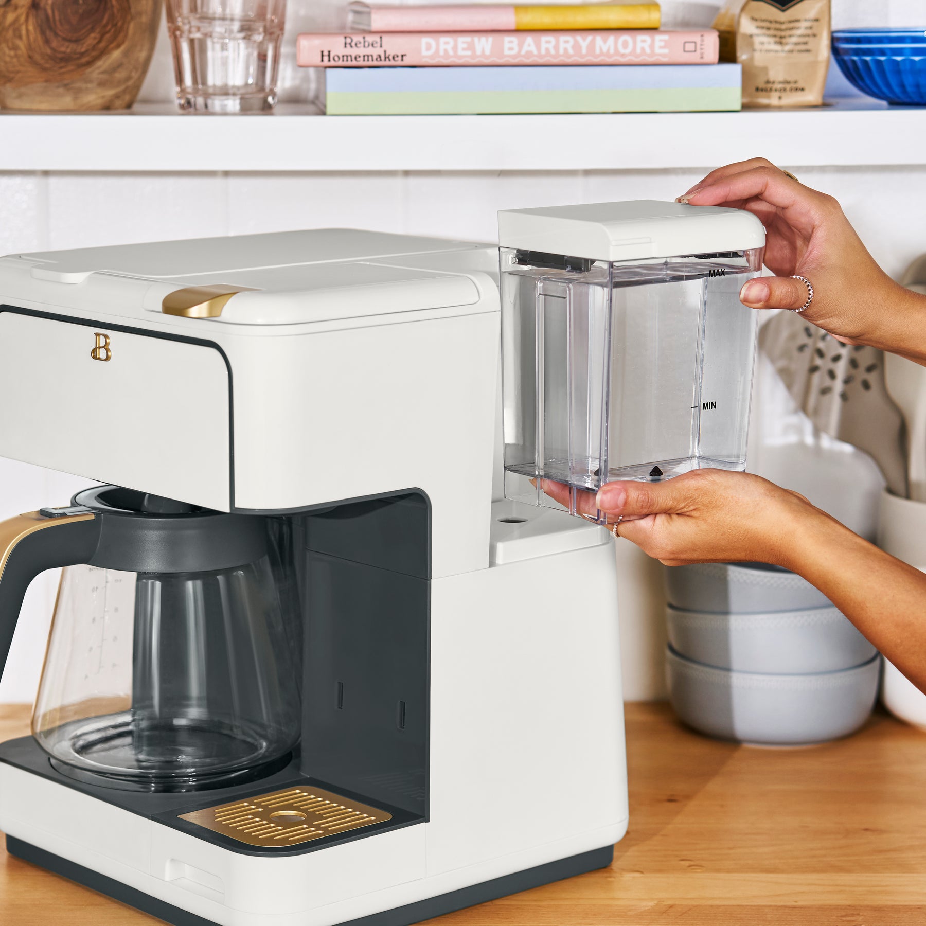 Drew Barrymore Coffee Pot Beautiful By Drew Barrymore 14 Cup Programmable Coffee Maker Review ...