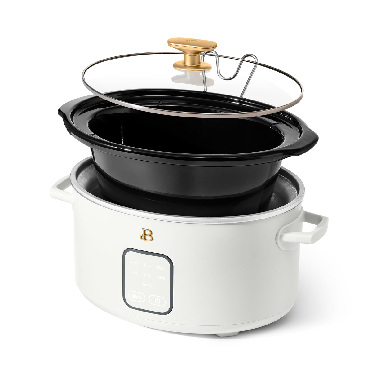 4Qt Slow Cooker with Touch-Activated Display – Beautiful™